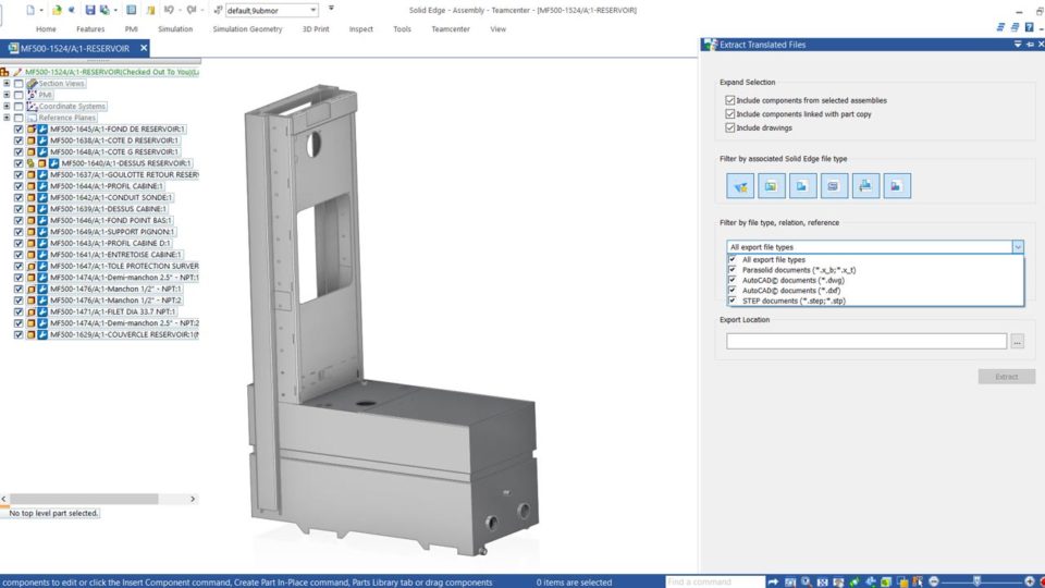 Teamcenter | 数据管理集成 | Solid Edge