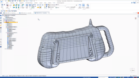 Subdivision Modeling | Solid Edge | Siemens Software