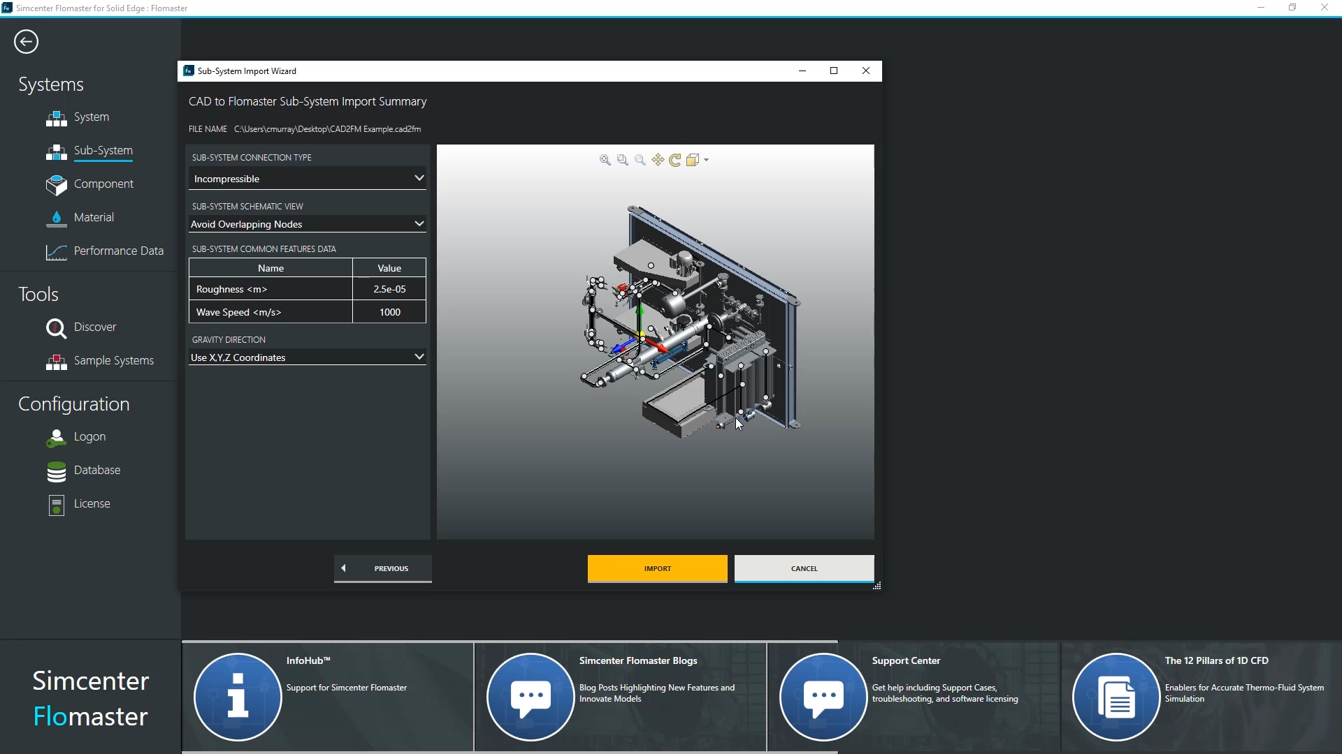 Simcenter Flomaster for Solid Edge | Solid Edge