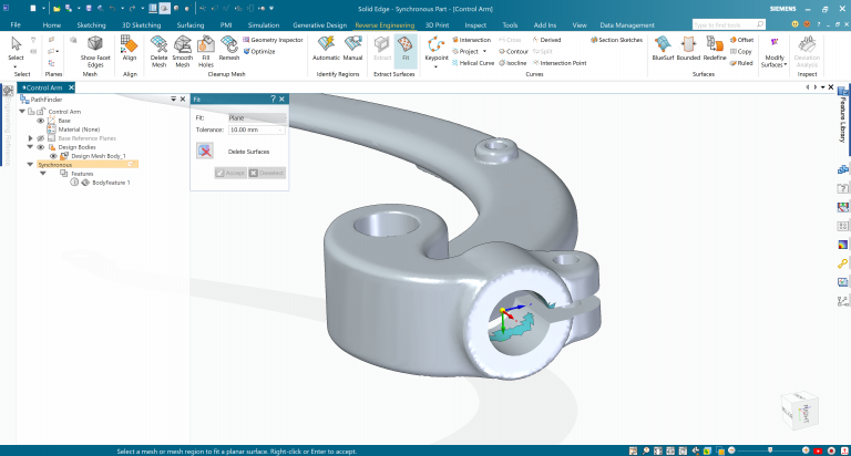 Reverse Engineering | 3D Scanning | Solid Edge | Siemens