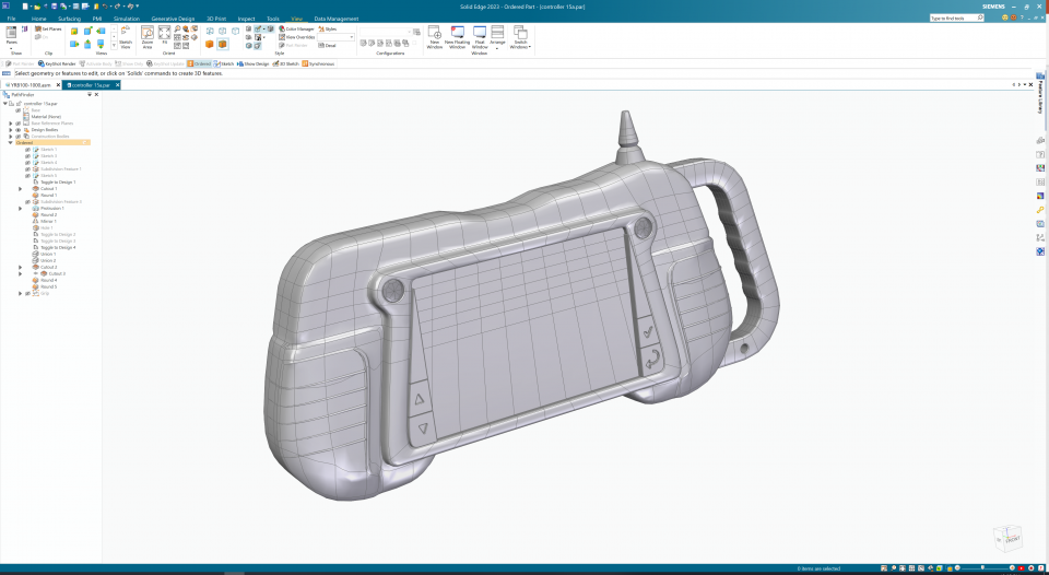 Subdivision Modeling | Solid Edge | Siemens Software
