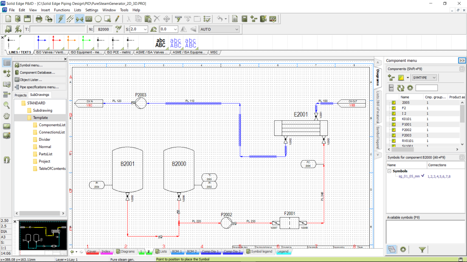 Plant Design | P&ID Design | Solid Edge
