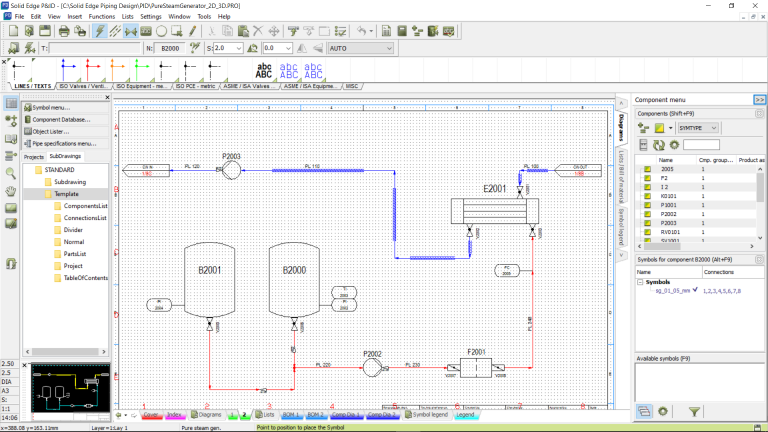Plant Design | P&ID Design | Solid Edge